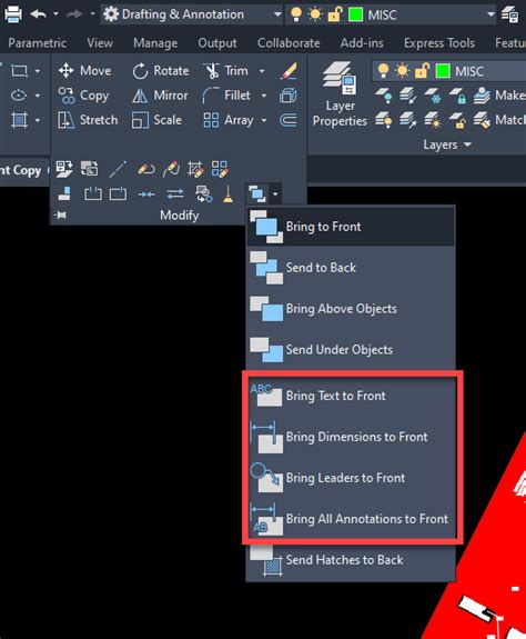 Draw Order For Text Autodesk Community