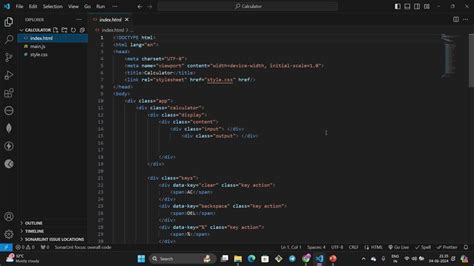 Video Chaitanya Sivathmikay On Linkedin Codsoft Webdevelopmentinternship Calculator
