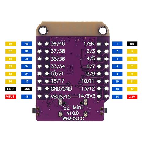 Aediko Esp32 S2 Mini V1 0 0 Wifi Iot Board Type C Usb Based Esp32 S2 Esp32 S2fn4r2 4mb Flash 2mb