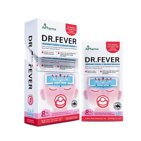 Dr Fever Patch Infant 12s Pharm Dx Malaysia