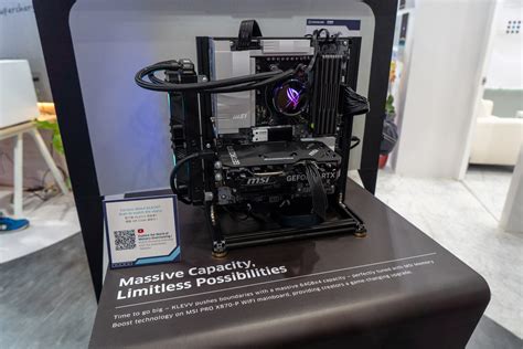 Klevv Computex 2025 New Genuine V Rgb Ddr5 And Low Latency Cl26 Ddr5