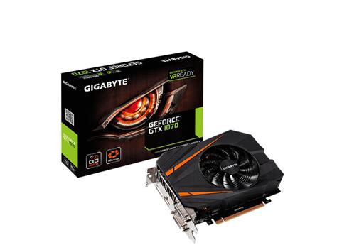 Placa De Video NVIDIA GeForce GTX 1070 8 GB GDDR5 256 Bits Gigabyte GV N1070IXOC 8GD Com O
