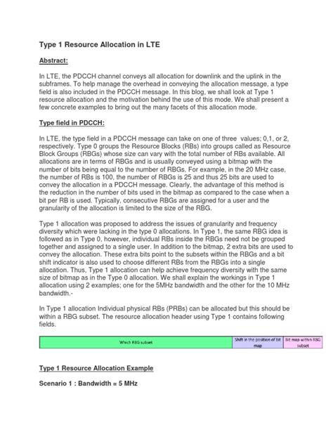 Lte Cell Specific Reference Signal Power Setting Pdf Lte Telecommunication Resource