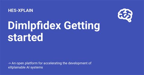 Dimlpfidex Getting Started Hes Xplain