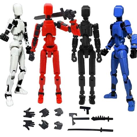 13 Action Figures T13 Figure 3d Printed Multi Jointed Movable Lucky 13 Action Figure Nova 13