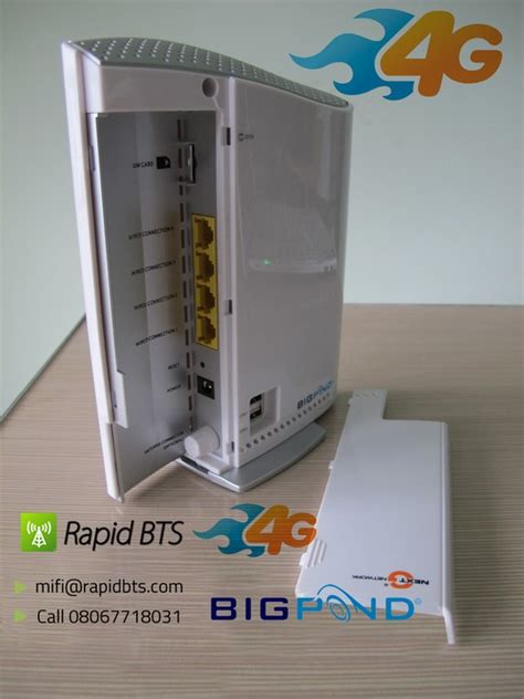4g Router Netcomm Bigpond With Sim Card Slot Wireless Broadband 3g21wb 21mbps Technology