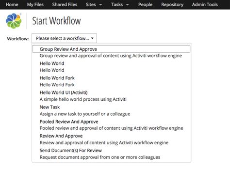 Creating Custom Advanced Workflows In Alfresco ECM Architect Alfresco Developer Tutorials