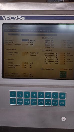 Used Gerteis 3w Polygran Roller Compactor Ss For Sale At Saveonequi