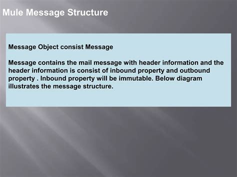 Mule Architecture Ppt Free Download