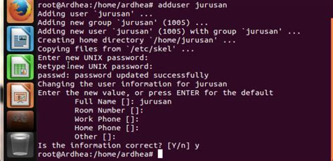 Cara Membuat User Dan Group Pada Linux