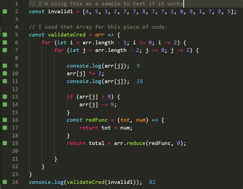 Javascript Why Is My For Loop Not Registering The First Line In Its