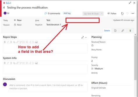 Azure Devops Vsts How Add Picklist String Into The Area Beside