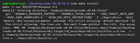 Raspberry Pi การติดตั้ง Nodejs Where Knowledge Meets Technology
