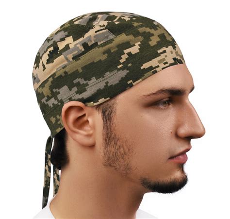 Медицинская шапочка мужская Floralscrubs универсальная принт Пиксель от продавца МагазинМШ в