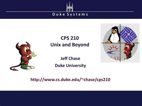 Ppt Cps 210 Unix And Beyond Powerpoint Presentation Free Download Id3982875