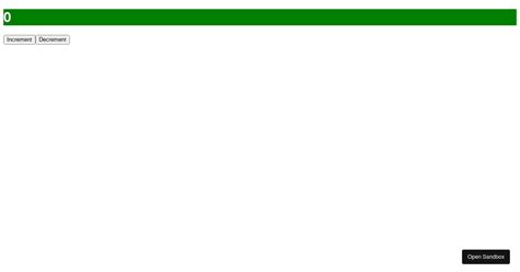 React Codesandbox