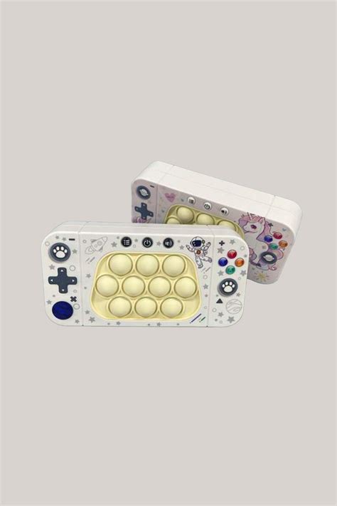 Pop It Game Console Pink White AMAREEN