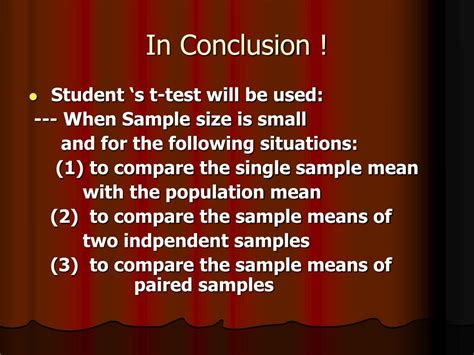 Ppt Students T Test Powerpoint Presentation Free Download Id5567476