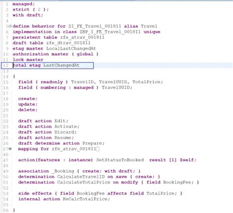 Abap Restful Application Programming 27 Concurrency Control Discovering Abap