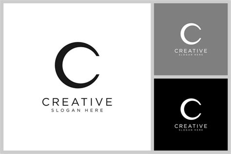 C Logo Vector Design