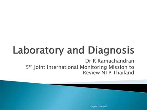 PPT Laboratory And Diagnosis PowerPoint Presentation Free Download ID
