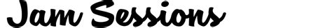 Jam Sessions Font Download