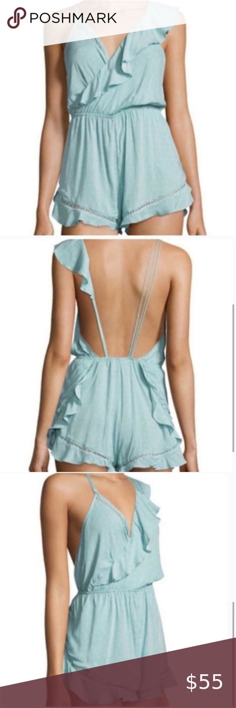Free People One Of These Days Romper Rompers Free People Denim Free