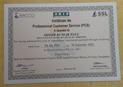 Completetraining Professionalcustomerservice Shisir Kumar Paul