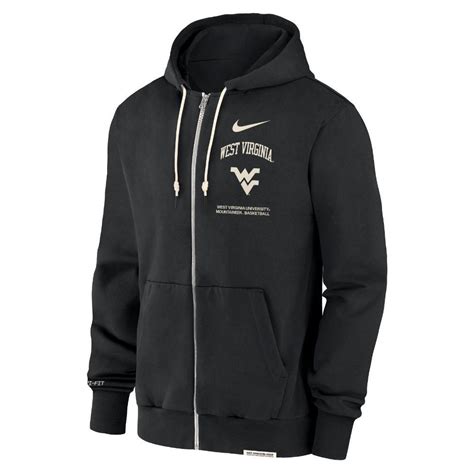 Wvu West Virginia Nike Dri Fit Travel Fleece Hoodie Alumni Hall
