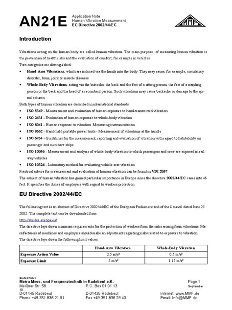 An21e Human Vibration Ec Directive Pdf