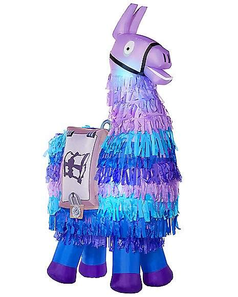 8 Ft Light Up Loot Llama Inflatable Decoration Fortnite Spencers