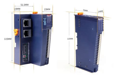 Profinet Network Adapter For Plc Remote Control 32 Slots Input