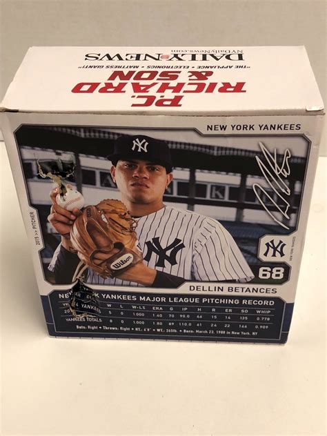 Dellin Betances Statue Figurine New York Yankees 2015 7815 Sga