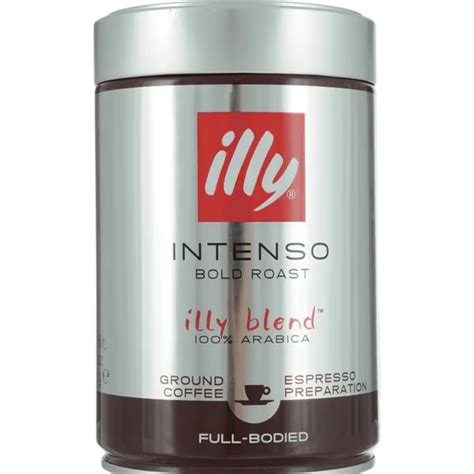 Café Espresso Moído Intenso Lata 250 G Illy Nutripédia