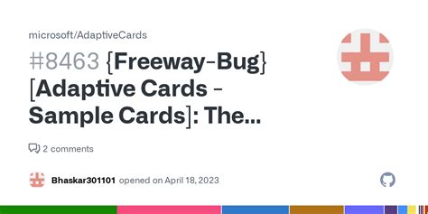 Freeway Bug Adaptive Cards Sample Cards The Luminosity Ratio Of