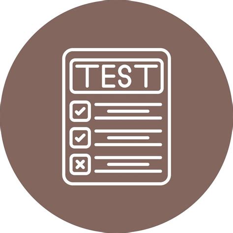 Testing Line Circle Background Icon 17627542 Vector Art At Vecteezy