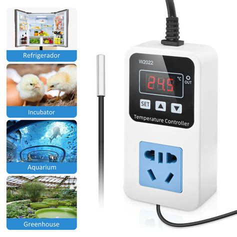 XK W2001 W2022 Digital Temperature Humidity Controller Socket AC110