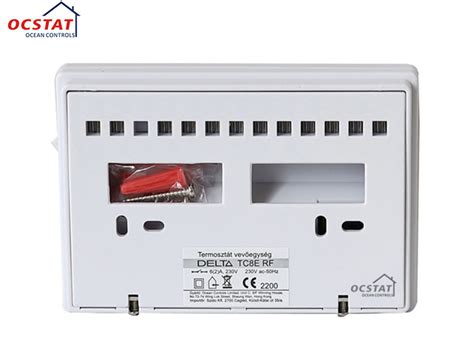 Digital Floor Heating System Wireless Programmable Thermostat With 868mhz