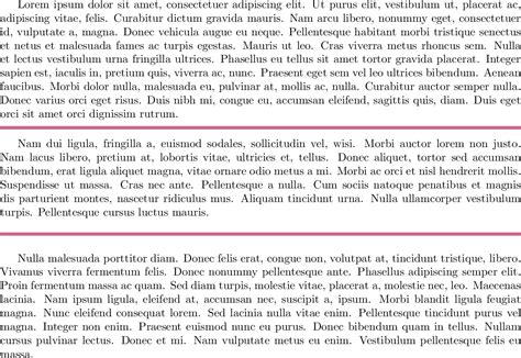 color colored horizontal line between two texts tex latex stack