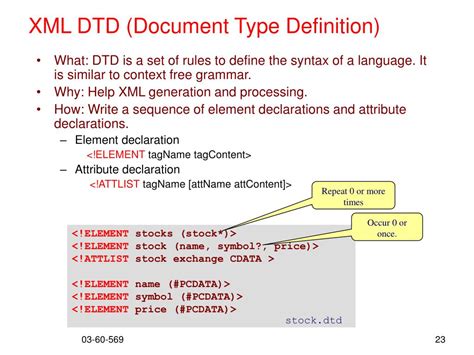 ppt xml dtd xml schema and xslt powerpoint presentation free