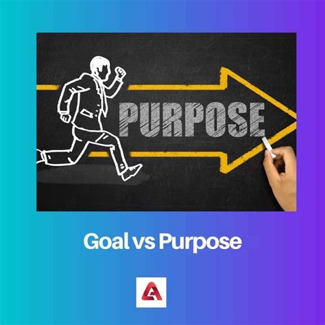 Purpose Vs Goal Difference And Comparison