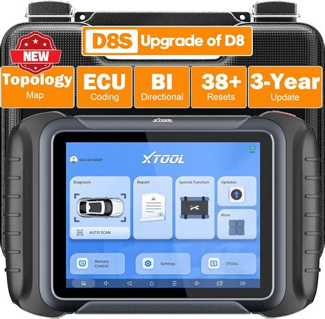 Xtool D8s Bidirectional Scan Tool 2024 Upgrade Of D8 3 Year Update Topology Mapping Ecu