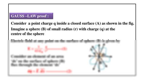 Solution Guass Law Ppt Studypool