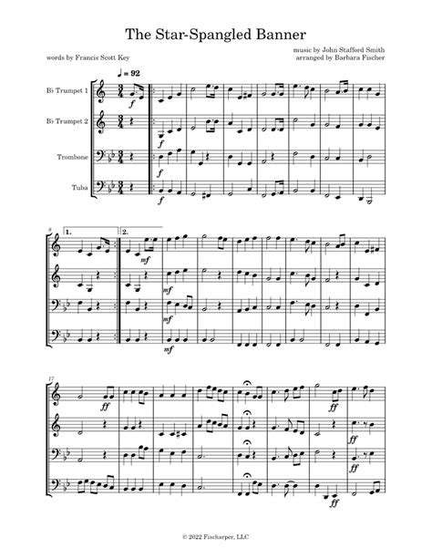 The Star Spangled Banner John Stafford Smith Thestarspangledbanner