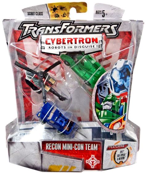 Transformers Cybertron Primus Unleashed Scout Recon Mini Con Team Scout Action Figure Jolt Six