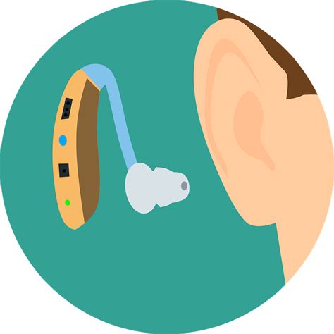 Download Deaf Hearing Aid Royalty Free Vector Graphic Pixabay