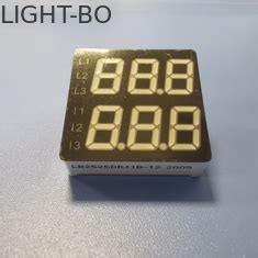 Mm Height Segment LED Display MW Dual Line Digits For Instrument Panel