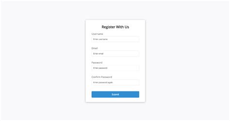 Github Imdpformvalidation Simple User Signup Form Ui With Validation