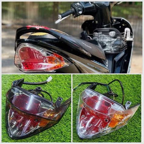 VISS YAMAHA LC V LC FIRST MODEL VIETNAM STYLE TAIL LAMP SET TAIL LAMP ASSY SPECIAL