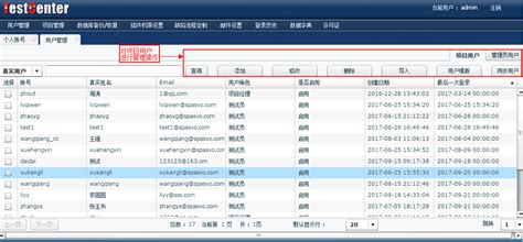 添加用户 Testcenter测试管理工具在线帮助文档 Spasvo泽众软件测试网